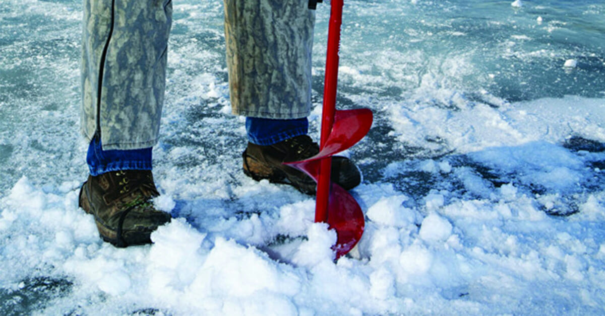 Options for Making Holes for Ice-Fishing - International Sportsman