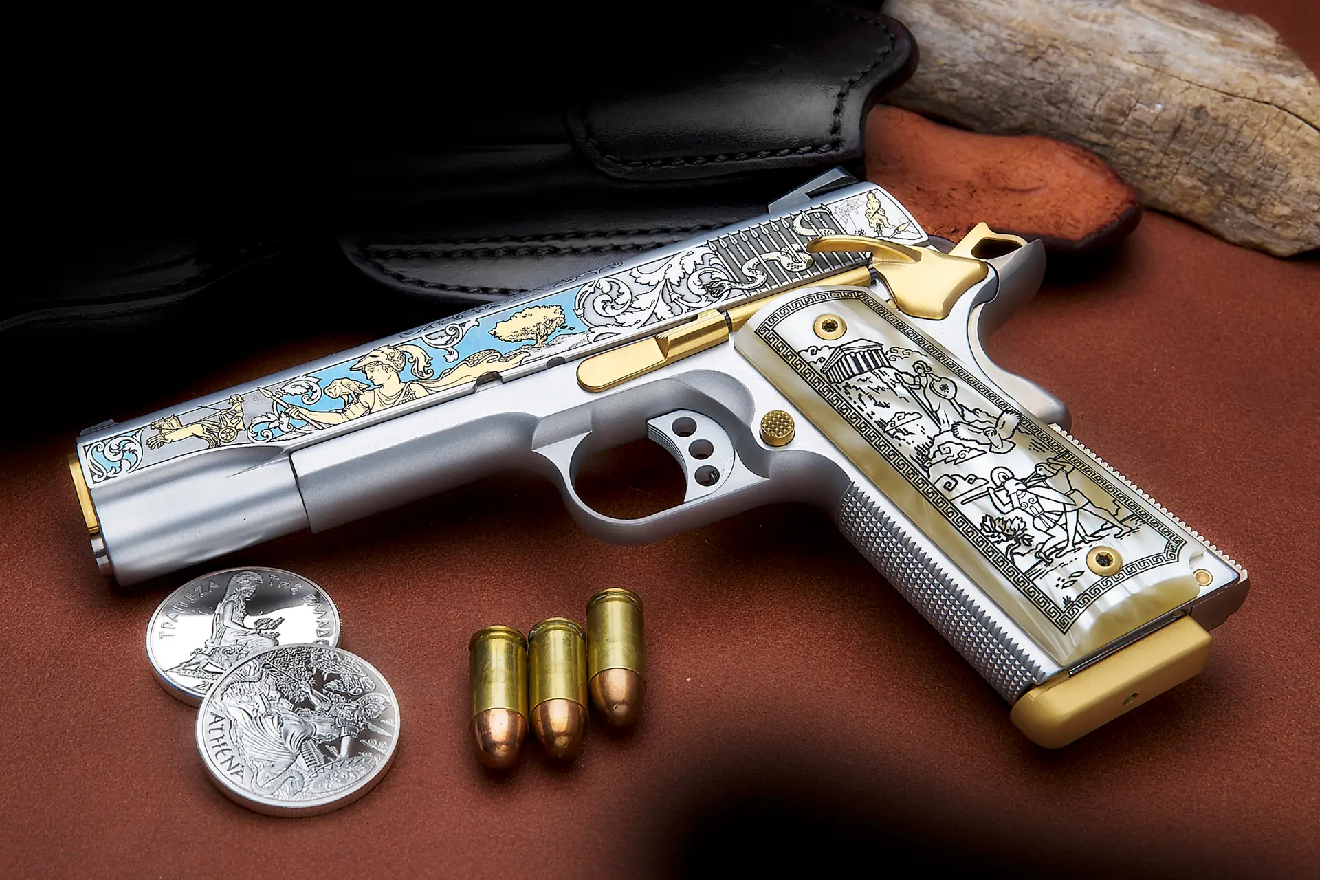 SK Customs Introduces Gods of Olympus-Athena to the 1911 Series Lineup ...